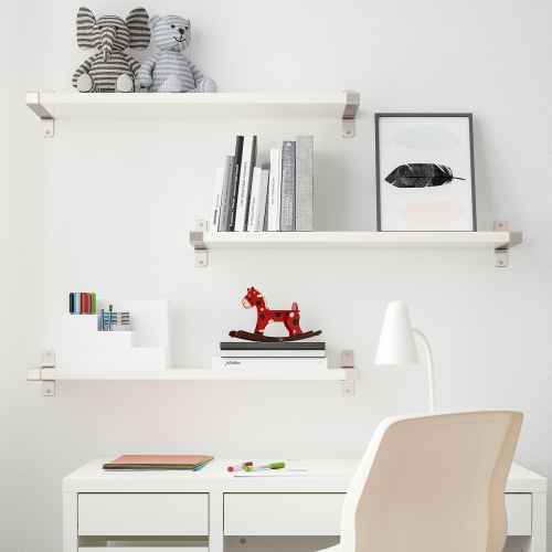 IKEA BERGSHULT Shelf 80X20CM WHITE Wall Shelves Urban Sales